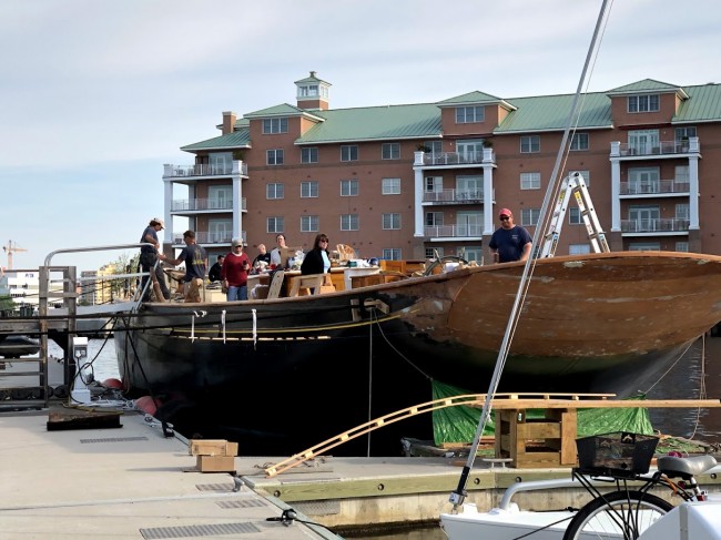 Shipshape: The Schooner Virginia Gets Her Masts Back | Waterway Guide
