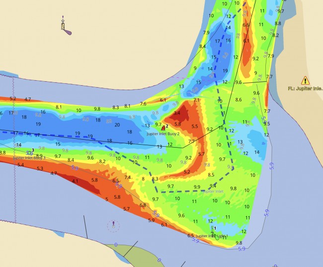 FL: Jupiter Inlet ICW MM 1004.4 located in | Waterway Guide Navigation ...