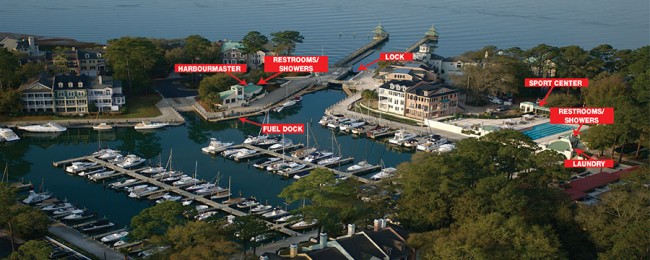 Open for business on Hilton Head Island: Windmill Harbour Marina ...