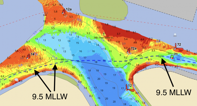 NC: New River Inlet MM 244 located in AIWW 246.00 | Waterway Guide ...