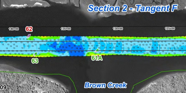 NC: Browns Inlet, shoaling by G61A ICW MM 238.2 located in | Waterway ...