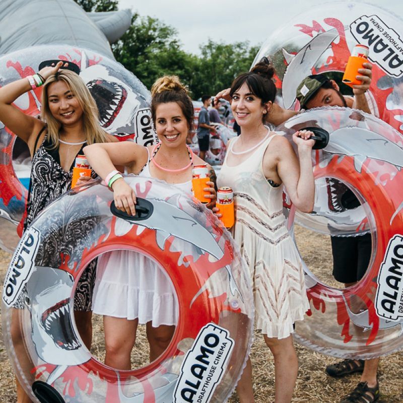 You're gonna need a bigger float to watch JAWS, while floating in an ...