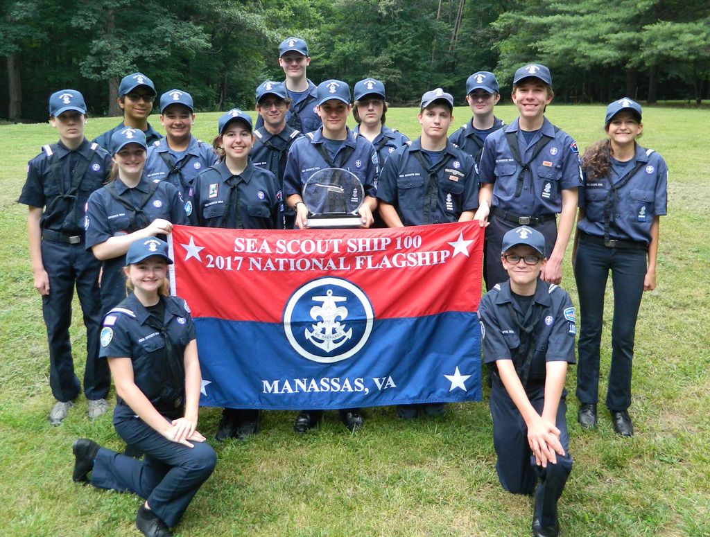 Teens from Sea Scout Ship 100, SSS Dominion, honored with national ...