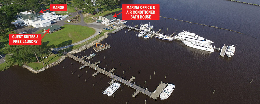 Featured Marina | River Forest Manor Marina | Belhaven, NC | Waterway Guide
