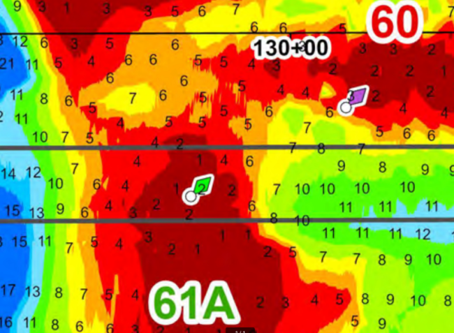 NC: Browns Inlet, shoaling by G61A ICW MM 238.2 located in | Waterway ...